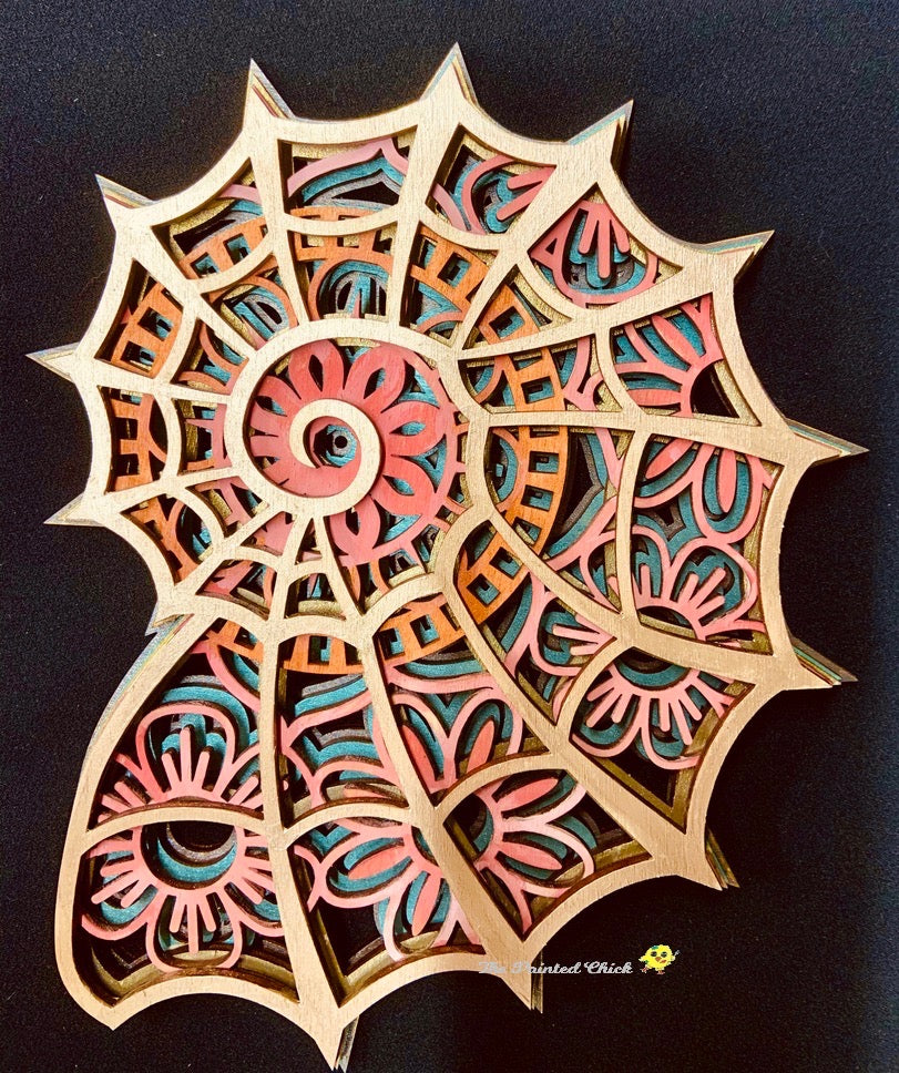 Nautilus Mandala – The Painted Chick Creations